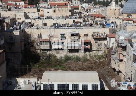 The Pool of Hezekiah, an ancient water reservoir in Jerusalem, was ...