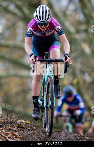 Belgian Laura Verdonschot pictured in action during the women's U23 ...