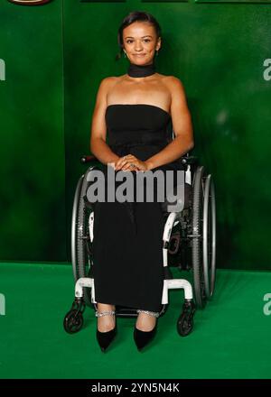 Marissa Bode attends the premiere of "Wicked: For Good" at Lincoln ...
