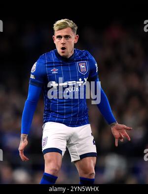 Ipswich Town's Sammie Szmodics during the Sky Bet Championship match at ...