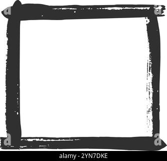 This is a illustration of Hand painted simple rectangular pattern ...