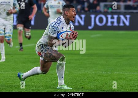 Monty IOANE of Italy during the 2025 Six Nations Championship, rugby ...