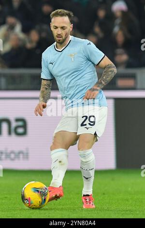 Manuel Lazzari (SS Lazio) during Inter - FC Internazionale vs SS Lazio, Italian soccer Serie A ...