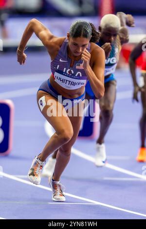 Juliette Whittaker (USA) competes in the Women's 800 semi-finals at the ...