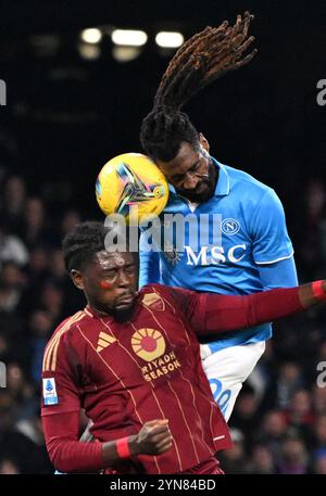 Kouadio Kone of AS Roma during the Serie A football match between AS ...