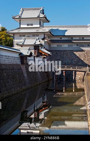 Restored Kanazawa Castle was the headquarters of the Kaga Domain ruled ...