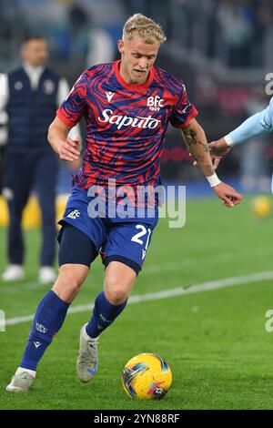 Jens Odgaard of Bologna seen in action during the Serie A Enilive 2025 ...