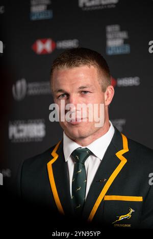 Monaco, Monaco. 24th Nov, 2024. South African rugby player Peter-Steph ...