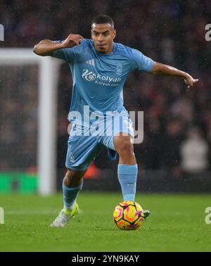 Murillo Of Nottingham Forest in action during the Nottingham Forest v ...
