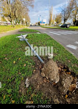 Storm Bert: strong wind sweaps France, France Stock Photo - Alamy