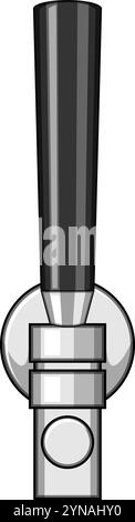 pilsner beer tap cartoon vector illustration Stock Vector Image & Art ...