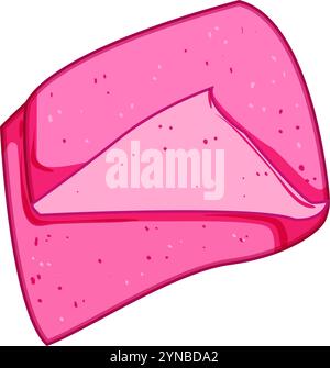 friendly microfiber towel cartoon vector illustration Stock Vector ...