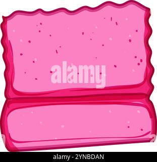 friendly microfiber towel cartoon vector illustration Stock Vector ...