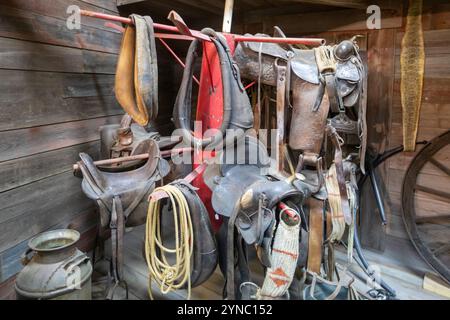 Woodward, Oklahoma - The Plains Indians and Pioneers Museum. A display ...