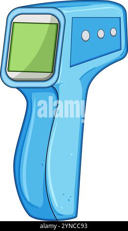 accurate thermometer baby cartoon vector illustration Stock Vector ...