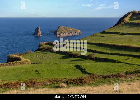 Viewpoint of Carapacho, Graciosa Island, Azores Stock Photo - Alamy