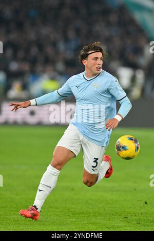 Olimpico Stadium, Rome, Italy -Luca Pellegrini of SS Lazio runs with the ball during Serie A ...