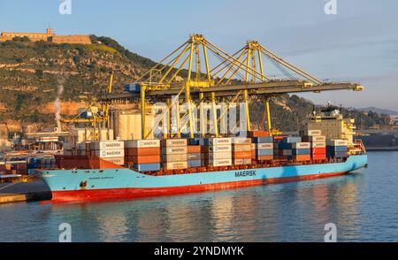 Maersk Norfolk Container ship at Muelle Sur Container Terminal ...