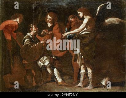 'The Healing of Tobit by Tobias' by Bernardo Cavallino (1616–1656) is ...