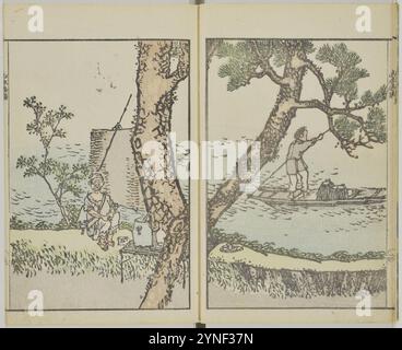 Bunpo sansui gafu 文鳳山水画譜 (Bunpo's Landscape Painting Manual) (BM 1979 ...