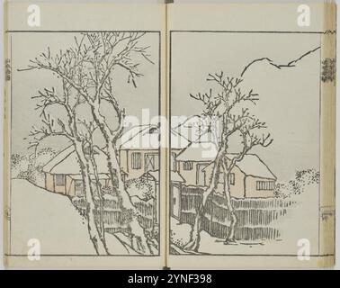 Bunpo sansui gafu 文鳳山水画譜 (Bunpo's Landscape Painting Manual) (BM 1979 ...