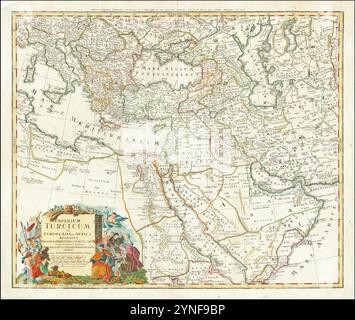 This 1730 map by Johann Baptist Homann illustrates the English colonies ...