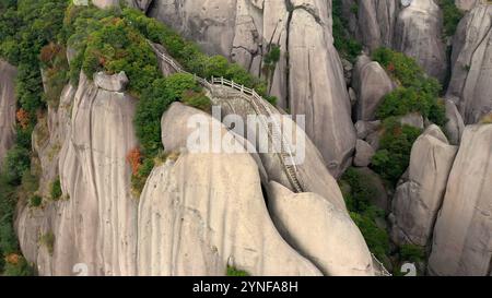 Scenery of Taimu Mountain in Ningde City, Fujian Province, China Stock ...