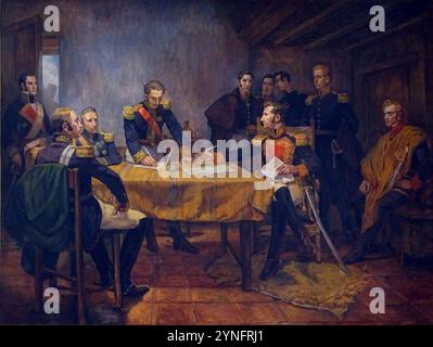 Capitulación de Ayacucho1 Stock Photo - Alamy