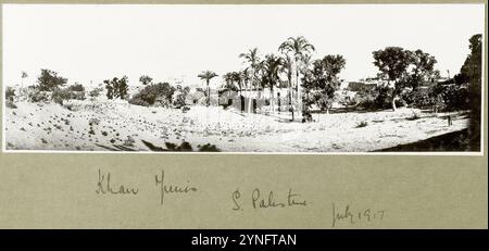 Capt Arthur Rhodes - Khan Yunis from the castle tower South Palestine ...