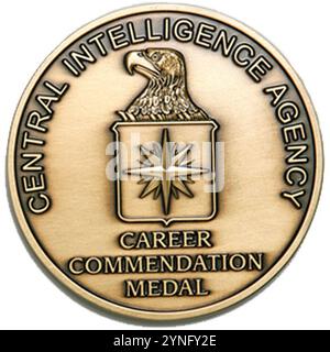 Career Commendation Medal of the CIA Stock Photo - Alamy