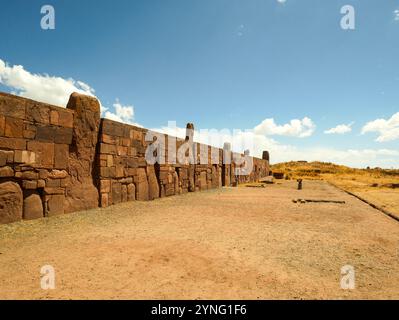 External Wall of the Kalasasaya Temple, an Important Pre-Columbian ...