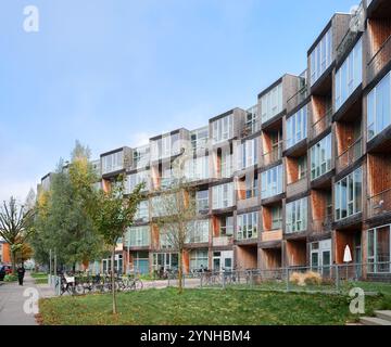 Copenhagen, Denmark - Dortheavej 2 housing (BoVita Dortheavej) by BIG ...