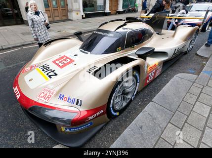 Porsche 963 LMDh prototype in the Hypercar class driven by Hanson ...