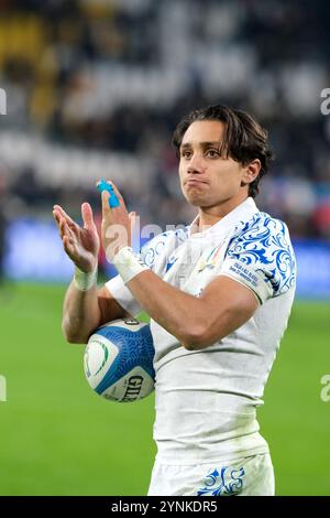 Ange CAPUOZZO of Italy during the Autumn Nations Series 2025 rugby ...
