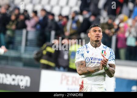 Monty IOANE of Italy during the Autumn Nations Series 2025 rugby match ...