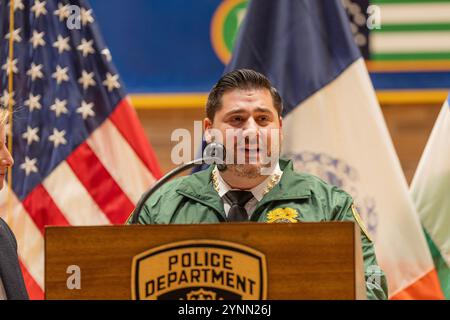 Police Commissioner Jessica Tisch and Chief of the NYPD Department ...