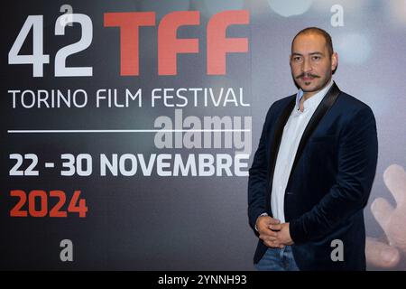 Turin, Italy. 26th Nov, 2024. Left to right: Giulio Base, Ornella Muti ...