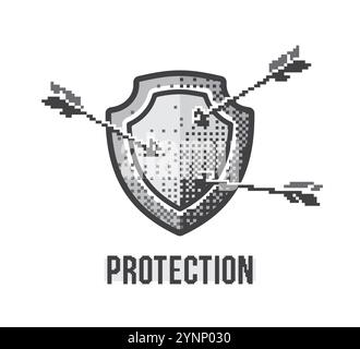 shield protection security access safe Stock Vector Image & Art - Alamy
