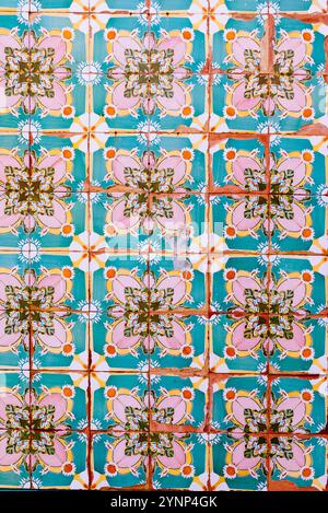 Traditional ornate portuguese decorative tiles azulejos Stock Photo - Alamy