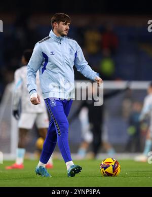 Coventry City's Liam Kitching warming up ahead of the Sky Bet ...