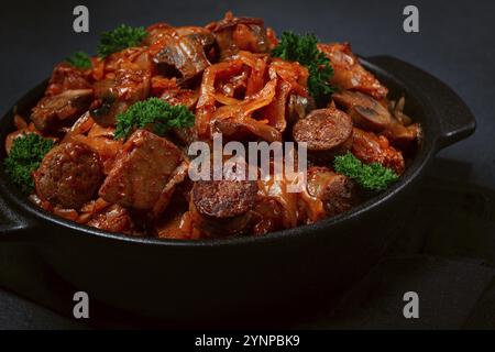 Bigos, bigus is a national Polish dish, made of cabbage and meat ...