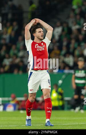 Arsenal midfielder Declan Rice (41) during the Manchester United FC v ...