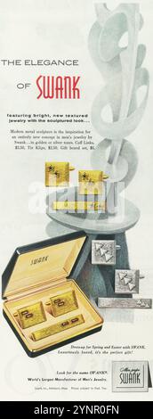 1950s USA Swank Magazine Advert Stock Photo - Alamy