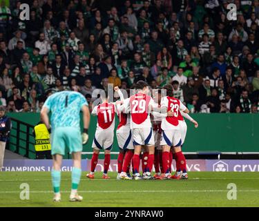Players of Portugal celebrate a goal during the FIFA World Cup 2026 ...