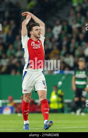 Arsenal midfielder Declan Rice (41) during the Manchester United FC v ...