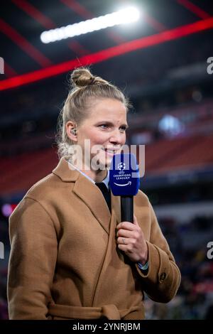 Tabea Kemme (TV Expertin amazon Prime) PARIS, FRANCE 4th NOVEMBER: UEFA ...