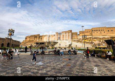 Erbil Citadel, Qalat, Hawler, historical mound(tell), Shar park ...