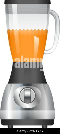 Juicer icon cartoon vector. Home blender. Vitamin processor. Juicer ...