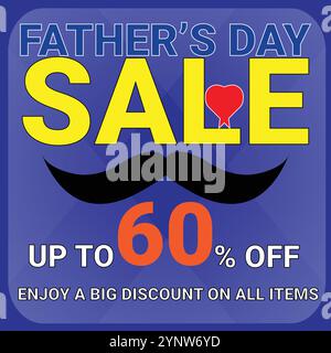 60 percent Off. Discount creative composition. 3d sale symbol with ...