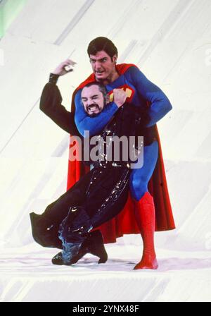 SUPERMAN II 1981 Warner Bros. film with Christopher Reeve as Clark Kent ...